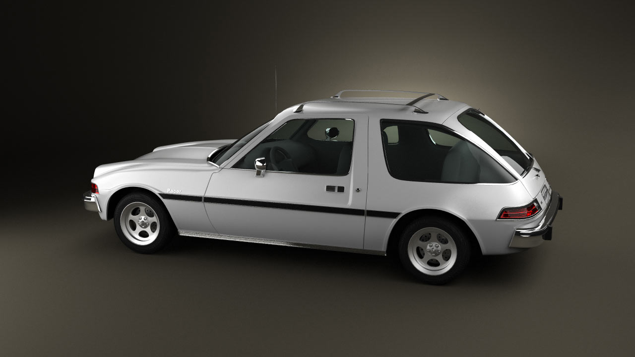 360 view of AMC Pacer 1975 3D model - 3DModels store