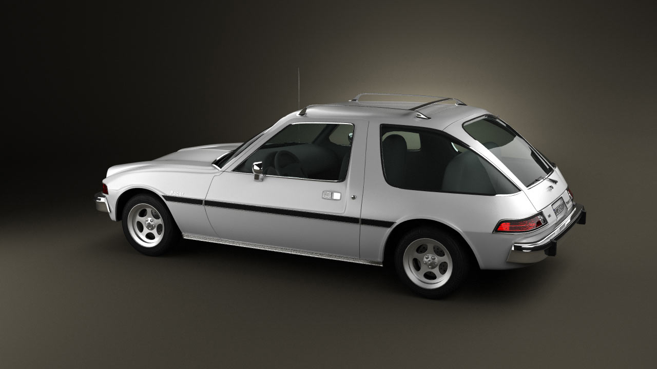 360 view of AMC Pacer 1975 3D model - 3DModels store