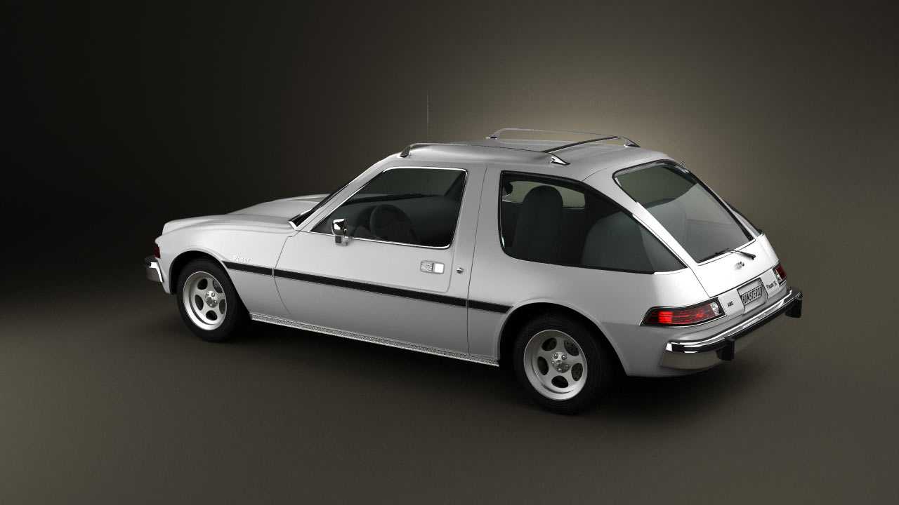 360 view of AMC Pacer 1975 3D model - 3DModels store