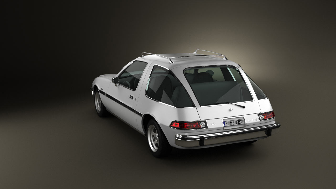 360 view of AMC Pacer 1975 3D model - 3DModels store