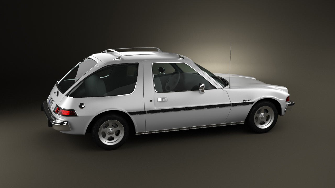 360 view of AMC Pacer 1975 3D model - 3DModels store