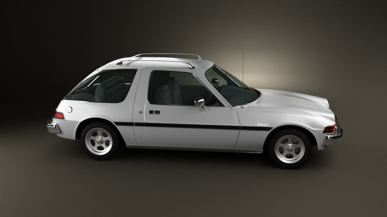 360 view of AMC Pacer 1975 3D model - 3DModels store