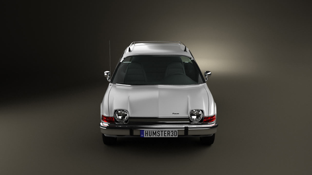 360 view of AMC Pacer 1975 3D model - 3DModels store