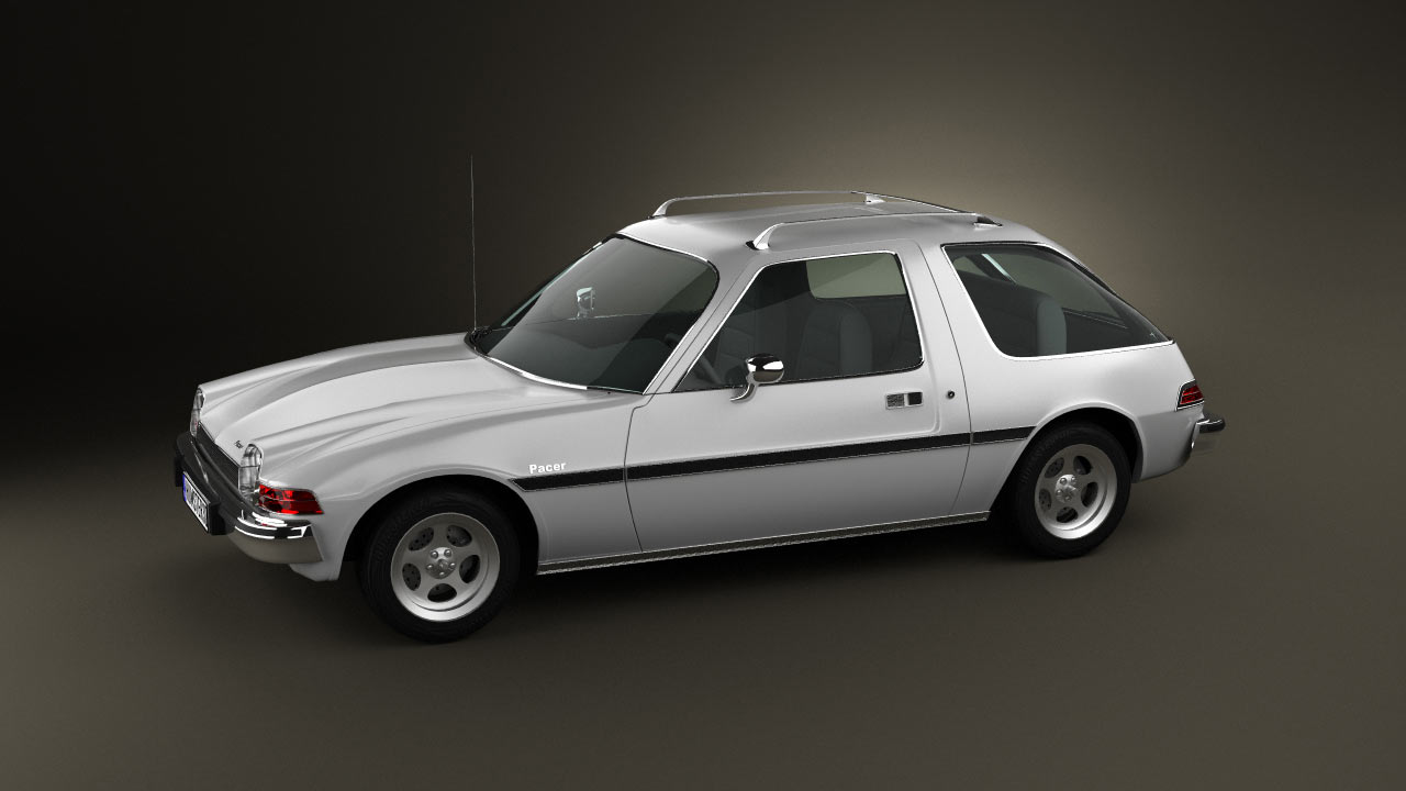360 view of AMC Pacer 1975 3D model - 3DModels store