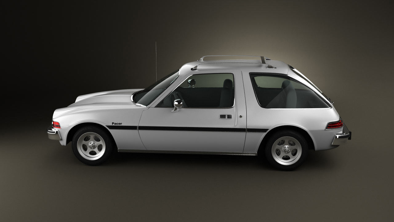 360 view of AMC Pacer 1975 3D model - 3DModels store