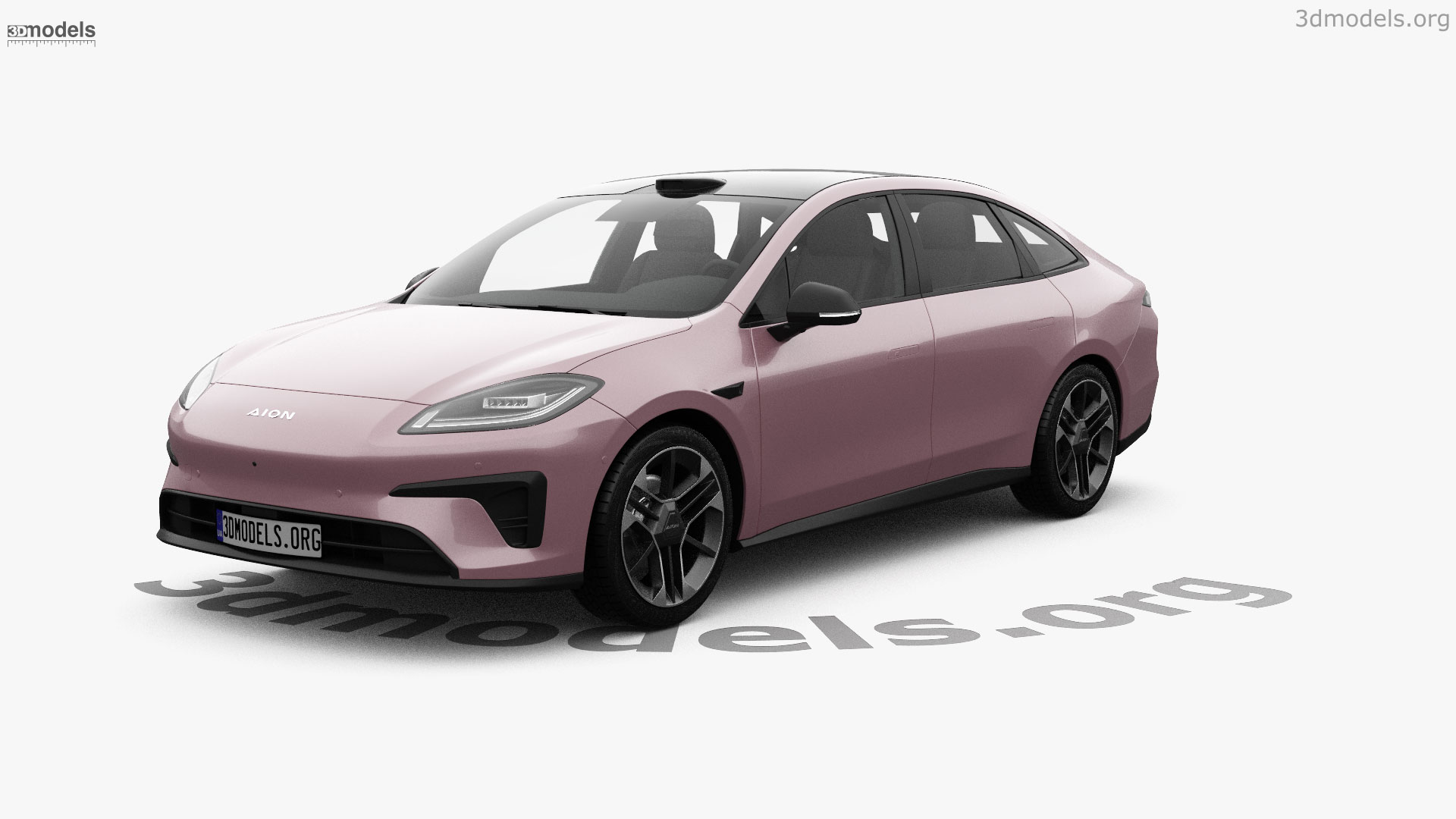 360 view of Aion RT 2025 3D model - 3DModels store