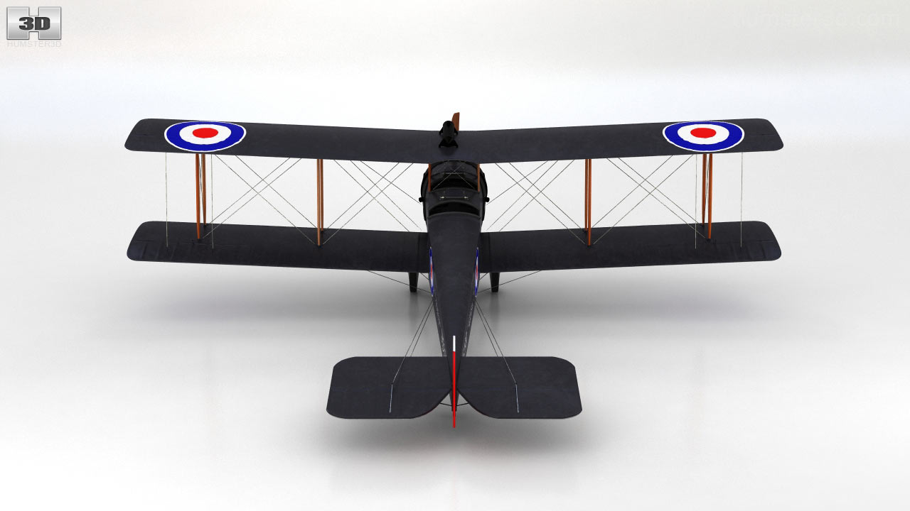 360 view of Avro 504 3D model - 3DModels store