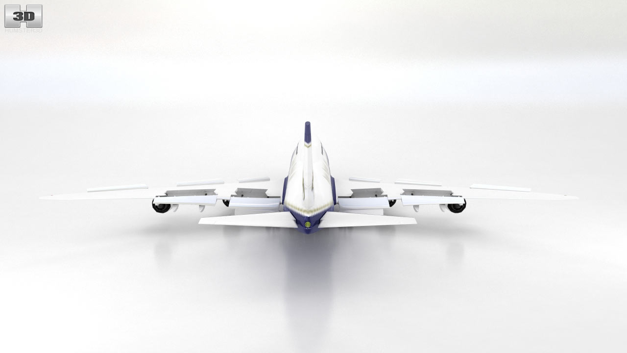 360 view of Boeing 747-8I Business Jets 3D model - 3DModels store