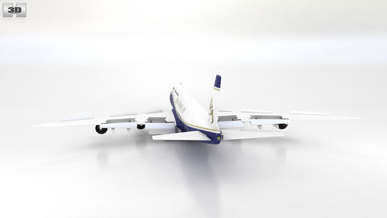 360 view of Boeing 747-8I Business Jets 3D model - 3DModels store