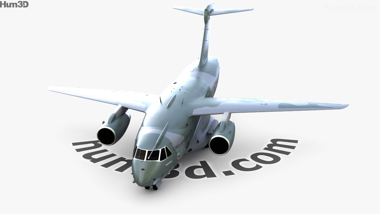 360 view of Embraer KC-390 3D model - 3DModels store