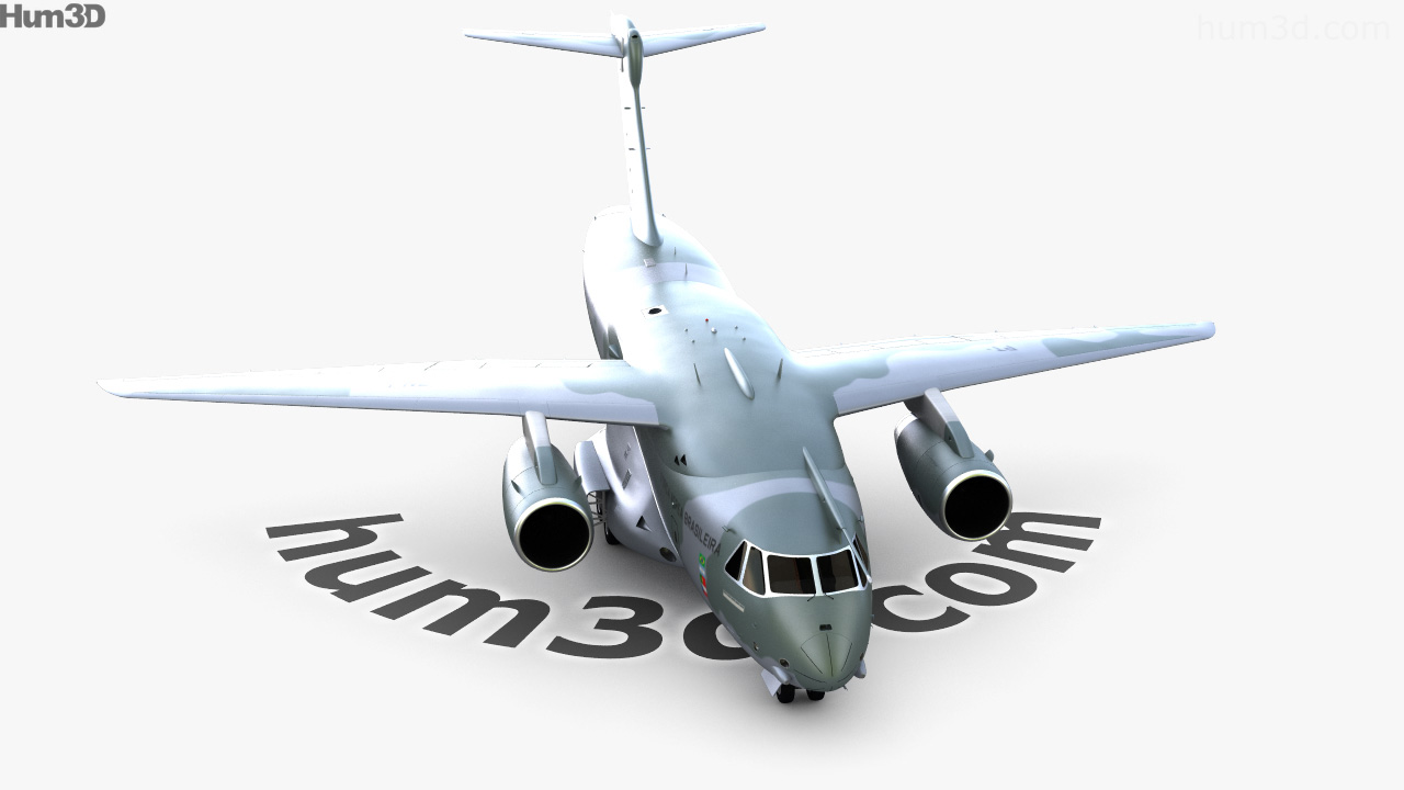 360 view of Embraer KC-390 3D model - 3DModels store