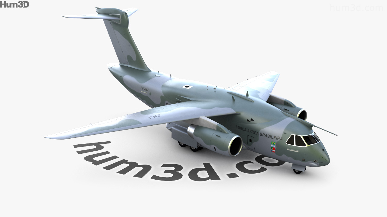 360 view of Embraer KC-390 3D model - 3DModels store