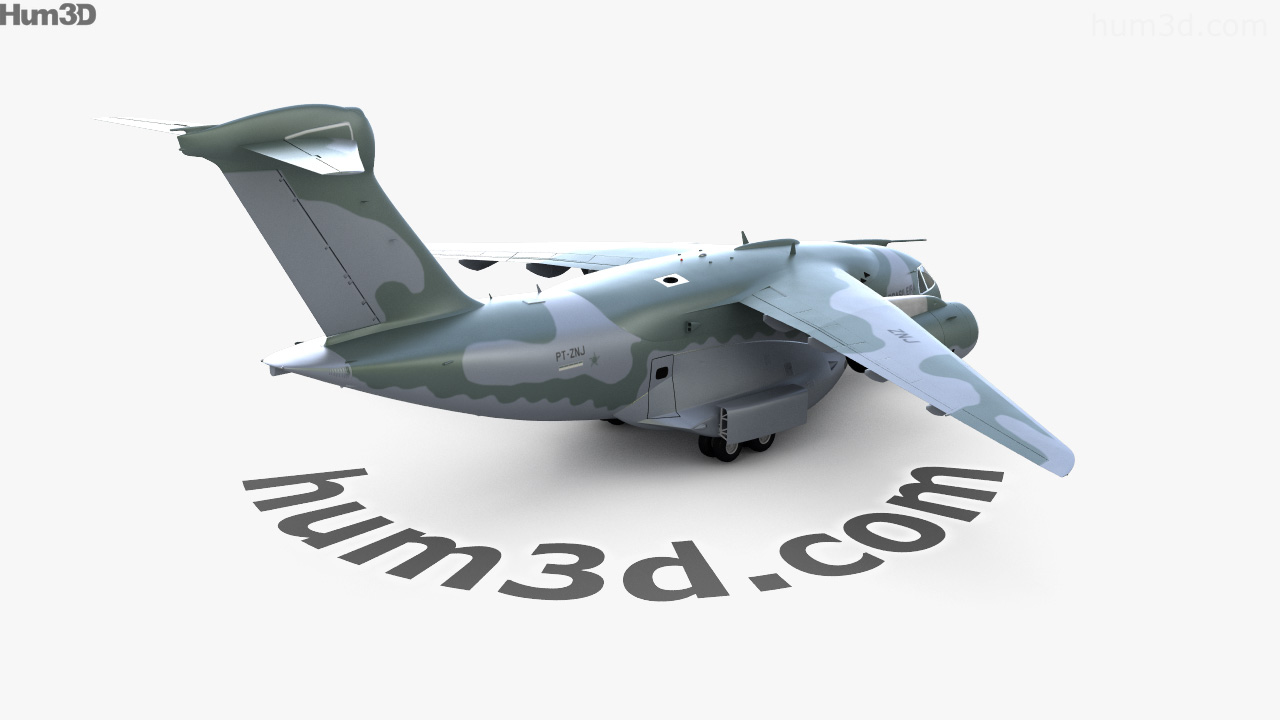 360 view of Embraer KC-390 3D model - 3DModels store