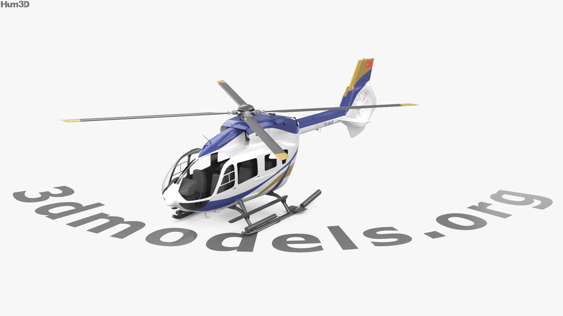 Eurocopter H145 3D 360 3DModels 