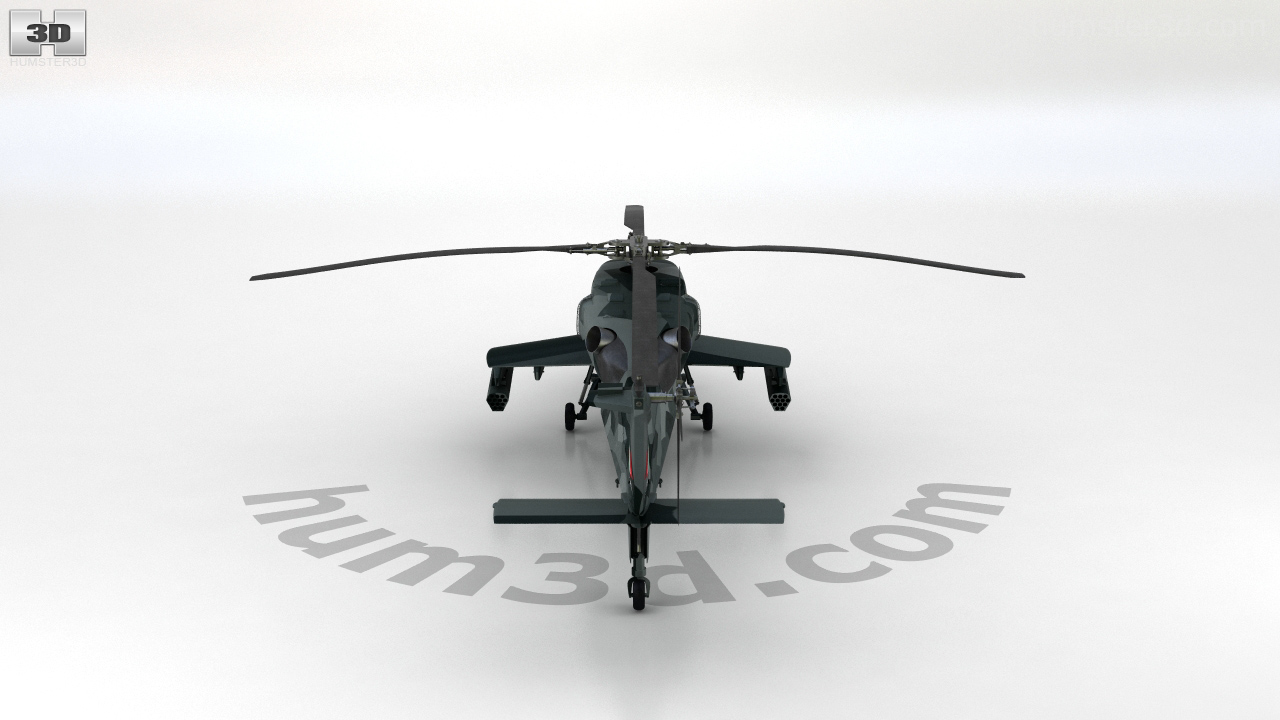 360 view of HAL Light Combat Helicopter 3D model - 3DModels store