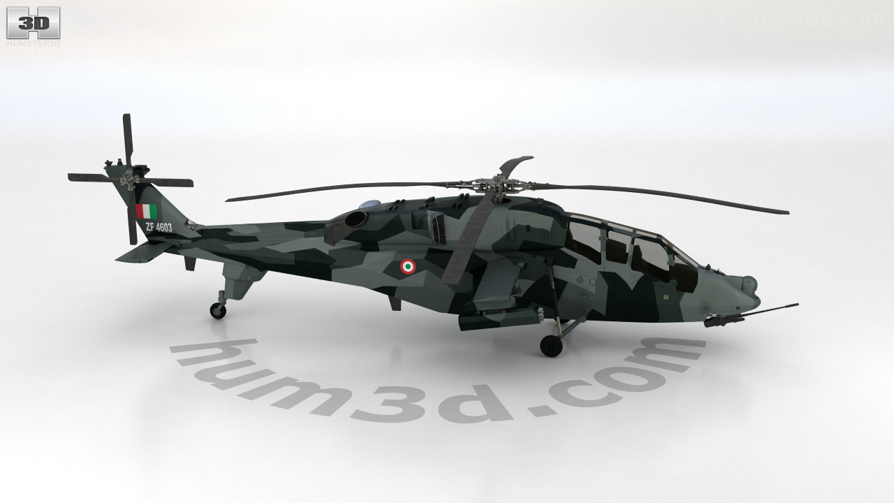 360 view of HAL Light Combat Helicopter 3D model - 3DModels store