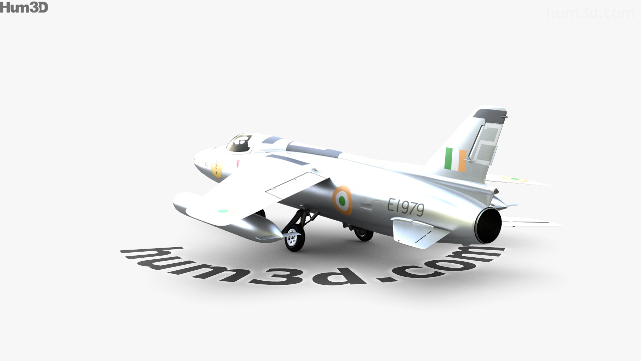 360 view of HAL Ajeet 3D model - 3DModels store