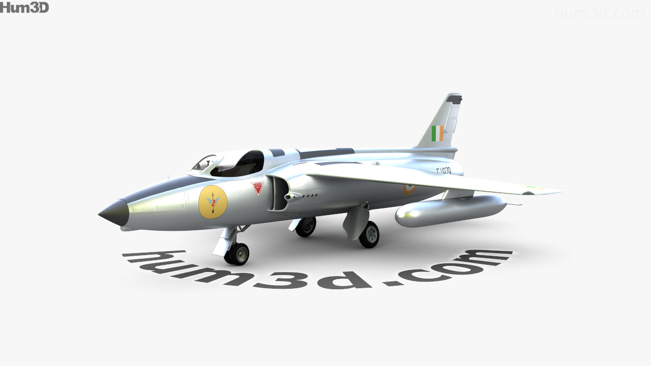 360 view of HAL Ajeet 3D model - 3DModels store