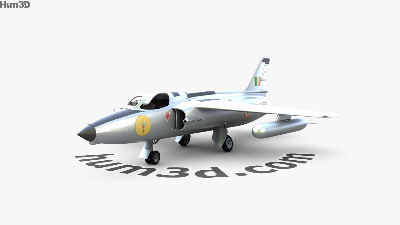360 view of HAL Ajeet 3D model - 3DModels store