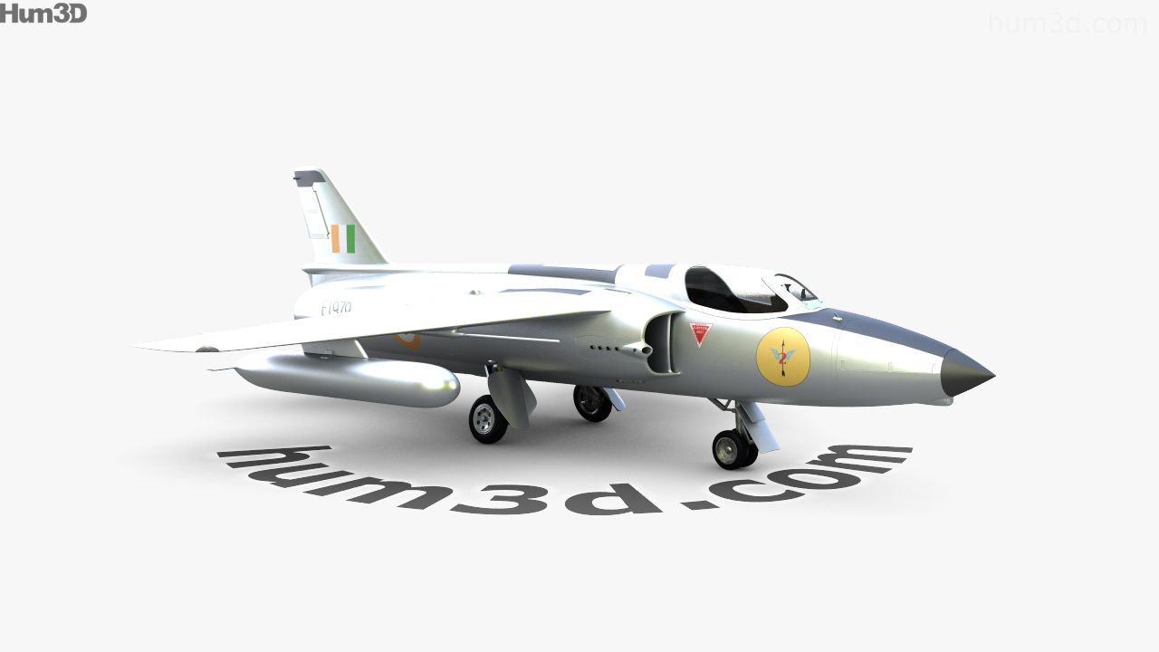360 view of HAL Ajeet 3D model - 3DModels store