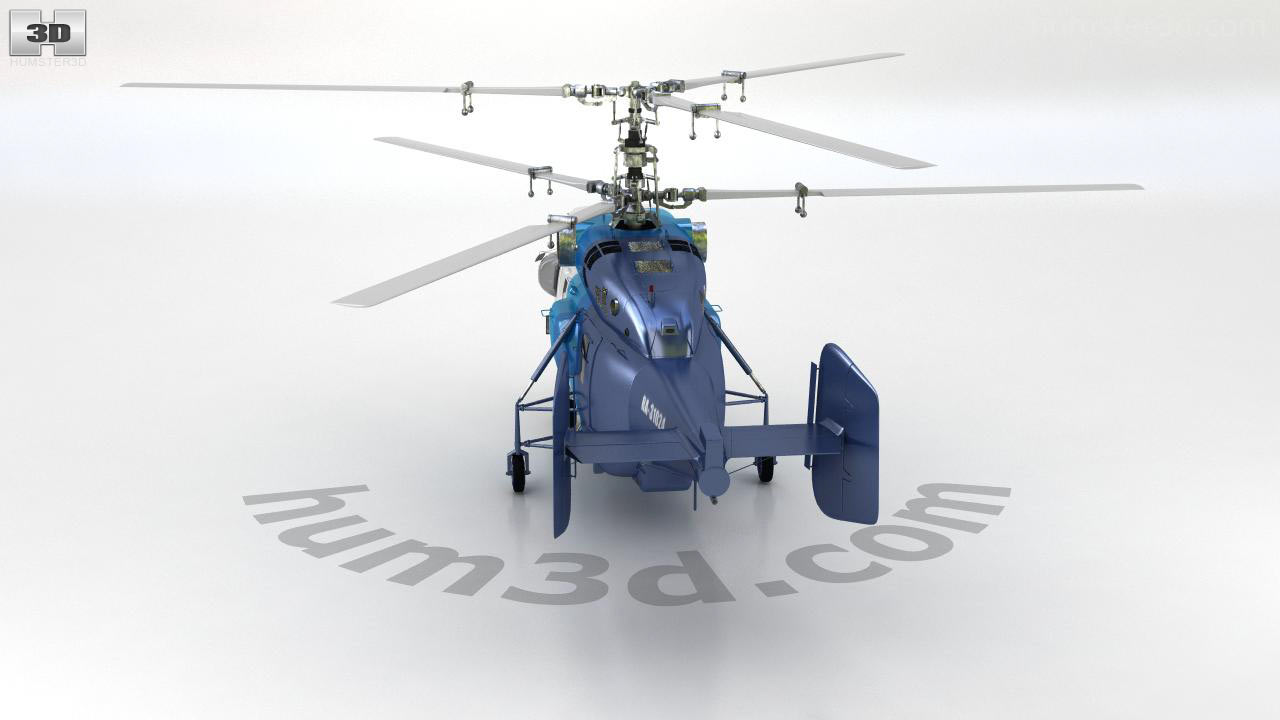 360 view of Kamov Ka-32 3D model - 3DModels store