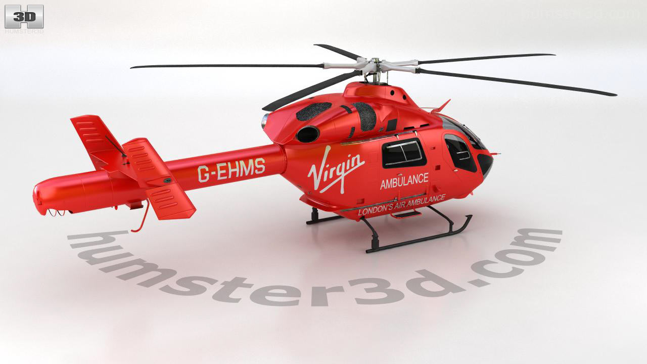 360 view of MD 900 Explorer 3D model - 3DModels store