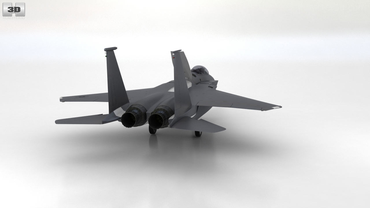 360 view of McDonnell Douglas F-15E Strike Eagle 3D model - 3DModels store