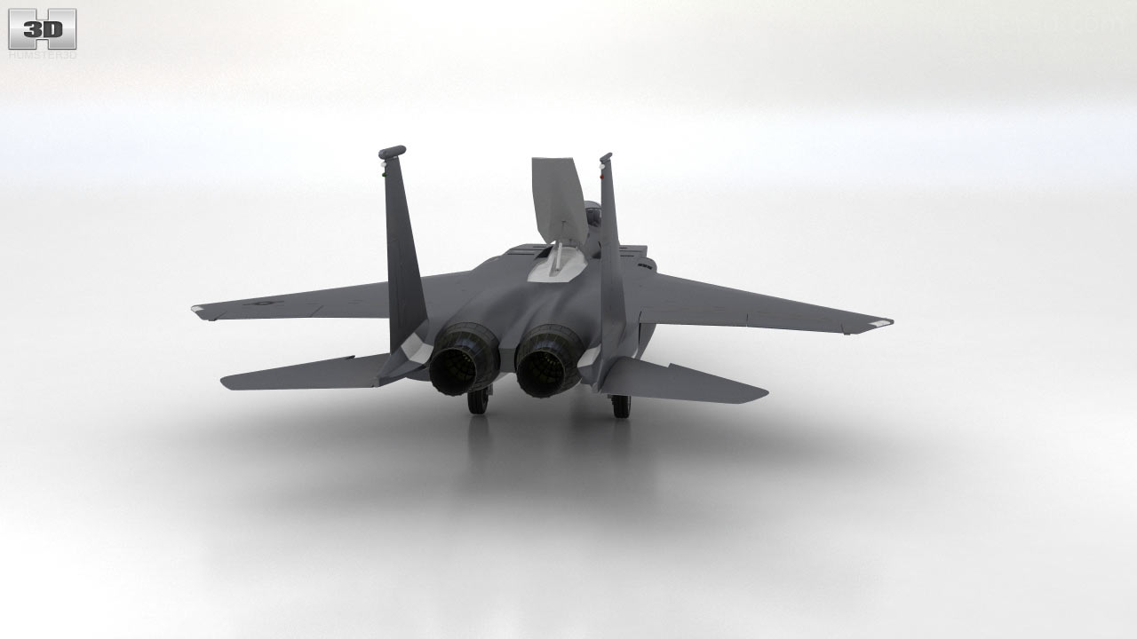 360 view of McDonnell Douglas F-15E Strike Eagle 3D model - 3DModels store