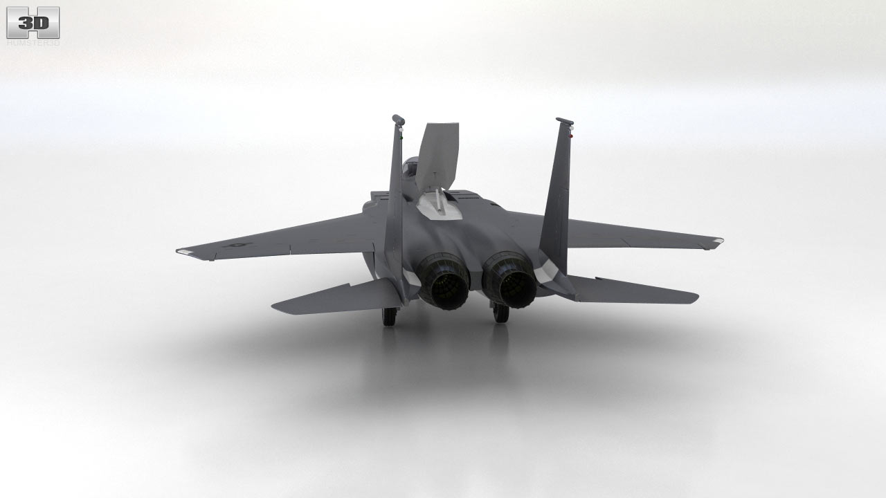 360 view of McDonnell Douglas F-15E Strike Eagle 3D model - 3DModels store