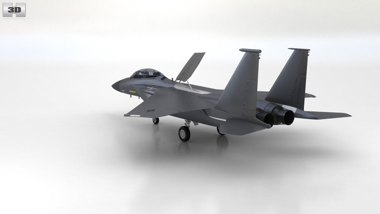 360 view of McDonnell Douglas F-15E Strike Eagle 3D model - 3DModels store