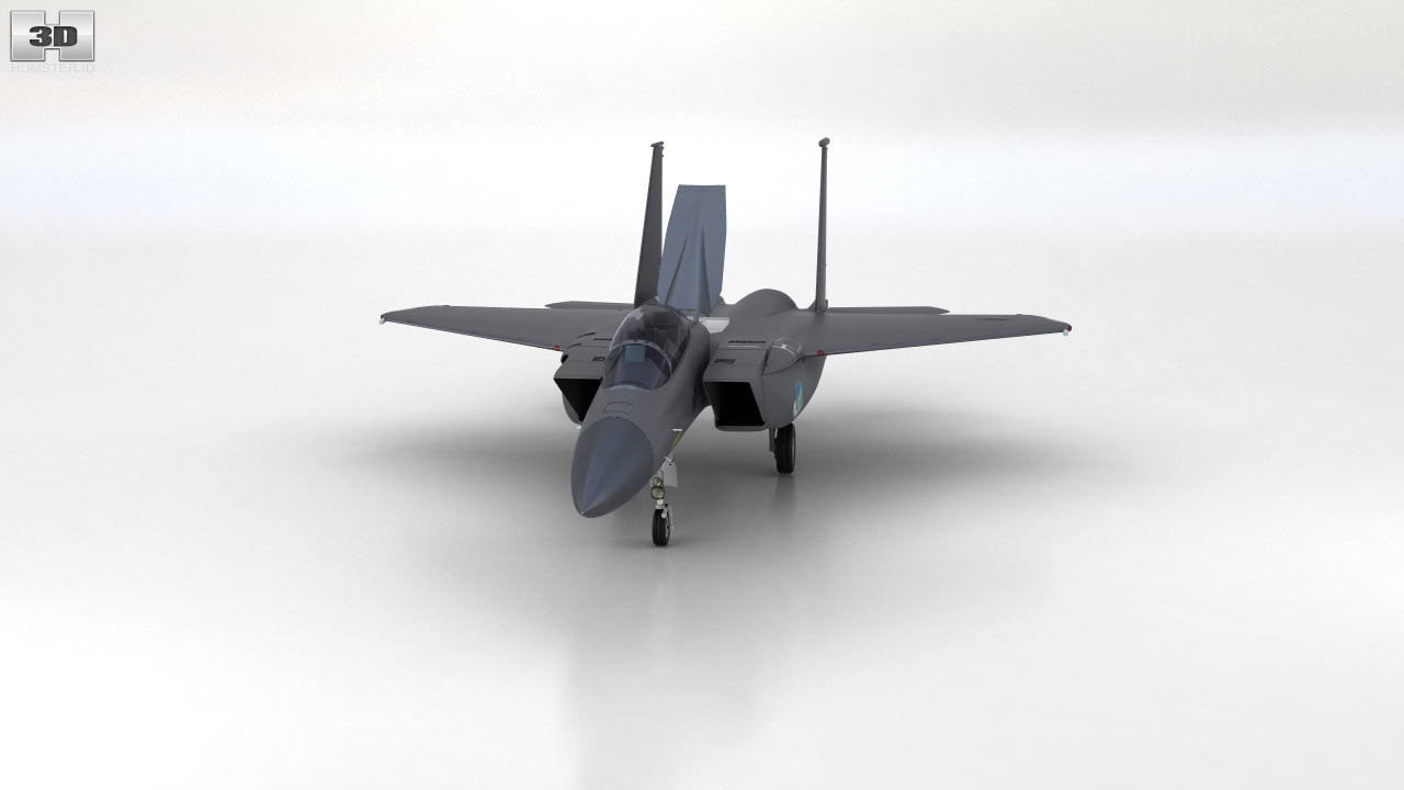 360 view of McDonnell Douglas F-15E Strike Eagle 3D model - 3DModels store