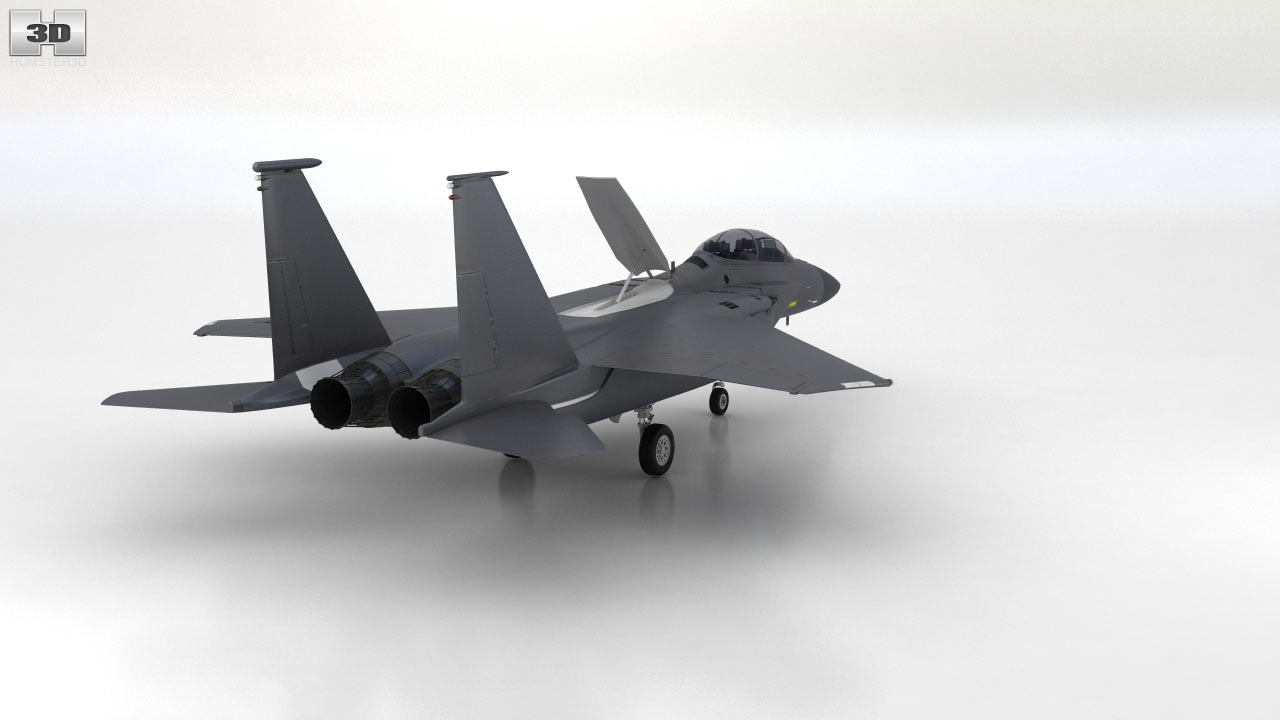360 view of McDonnell Douglas F-15E Strike Eagle 3D model - 3DModels store