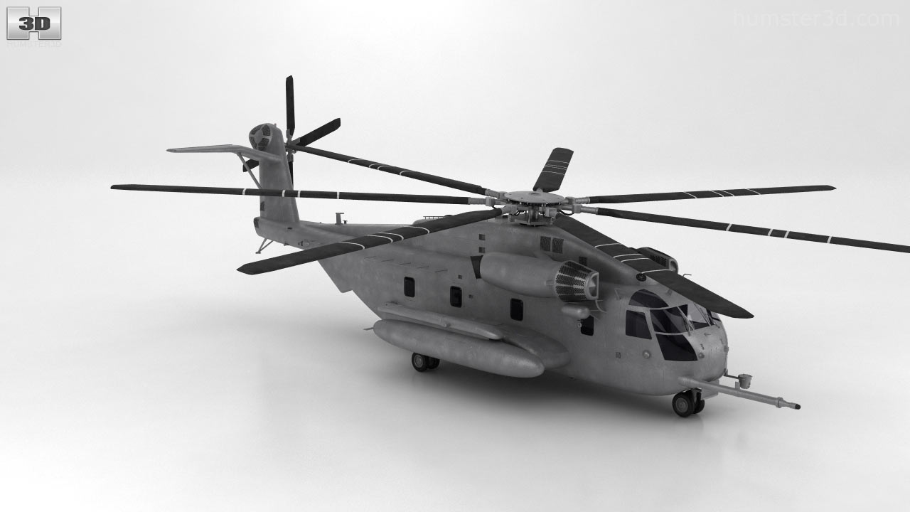 360 view of Sikorsky CH-53E Super Stallion 3D model - 3DModels store