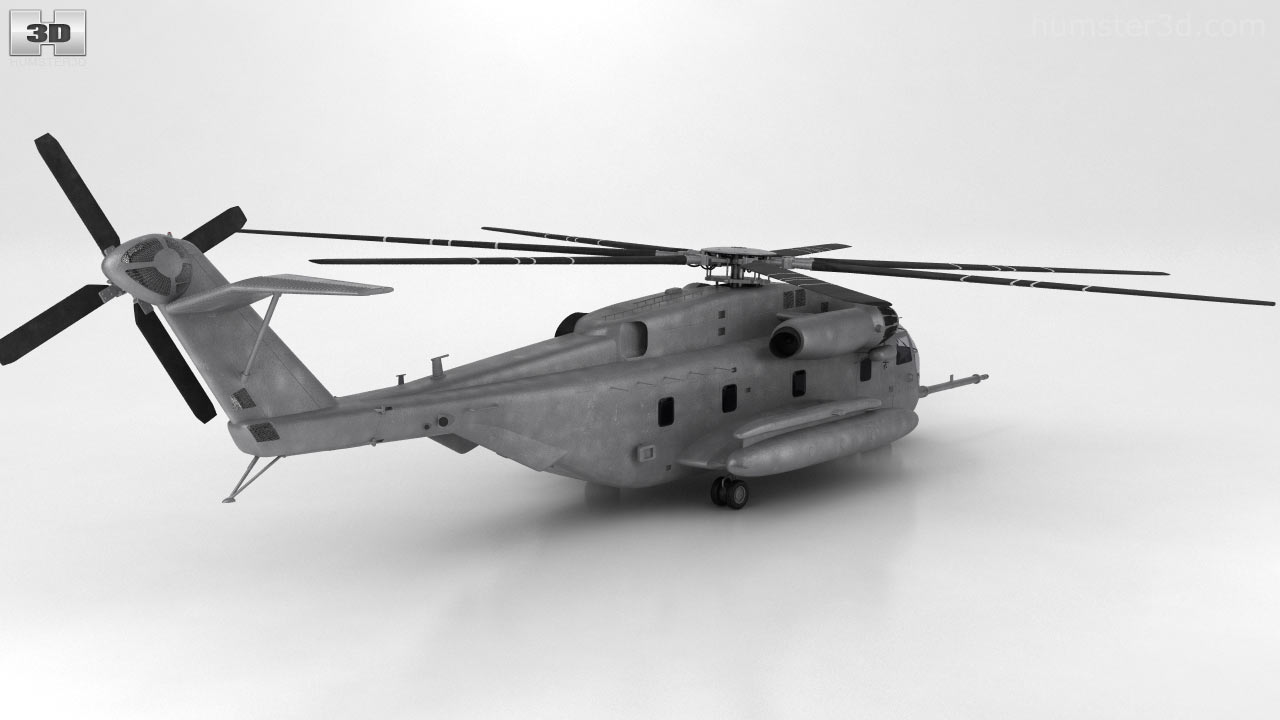 360 view of Sikorsky CH-53E Super Stallion 3D model - 3DModels store