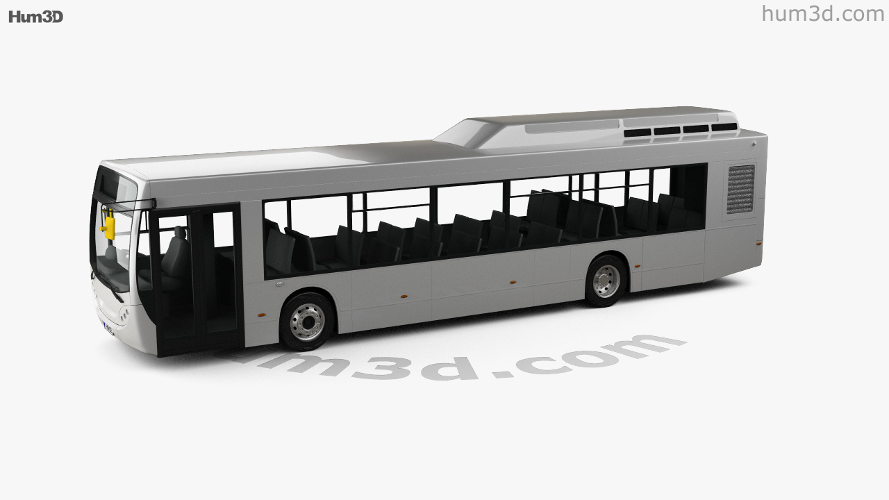 360 view of Alexander Dennis Enviro350H bus 2016 3D model - 3DModels store