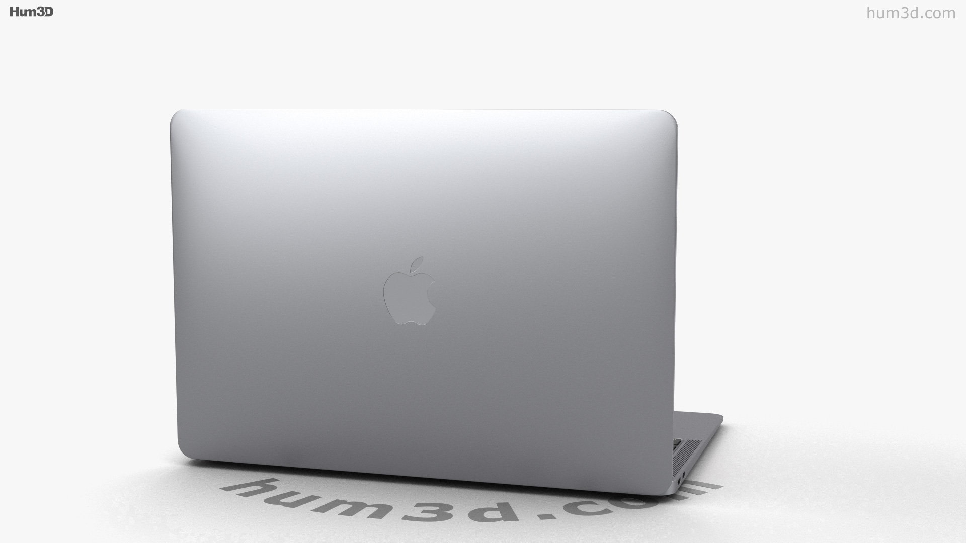 360 view of Apple MacBook Air 2020 M1 Space Gray 3D model - 3DModels store