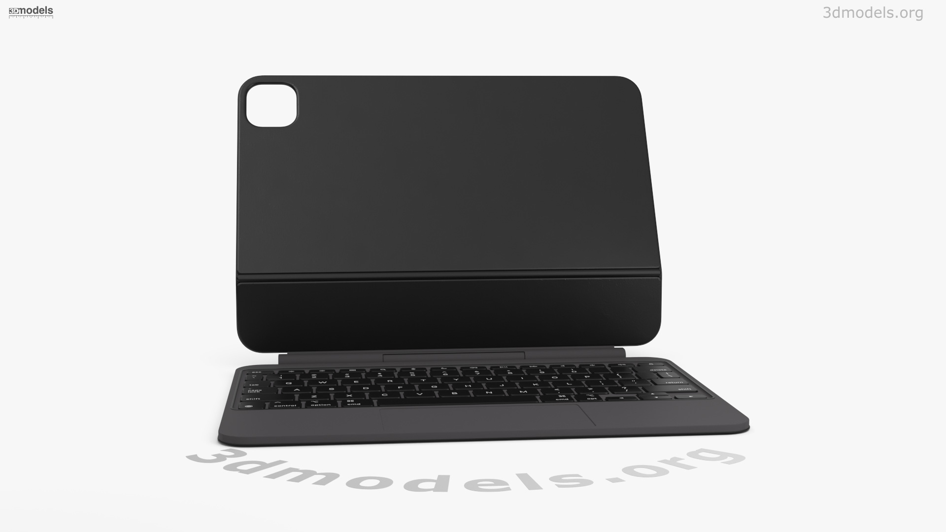 360 view of Apple Magic Keyboard 2024 Black 3D model - 3DModels store