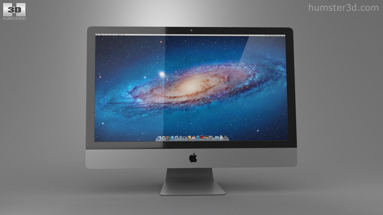 360 view of Apple iMac 27 2013 3D model - 3DModels store