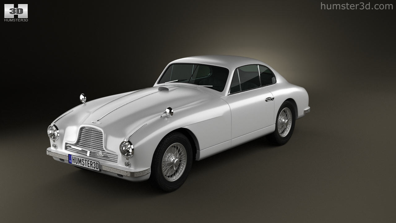 360 view of Aston Martin DB2 1950 3D model - 3DModels store