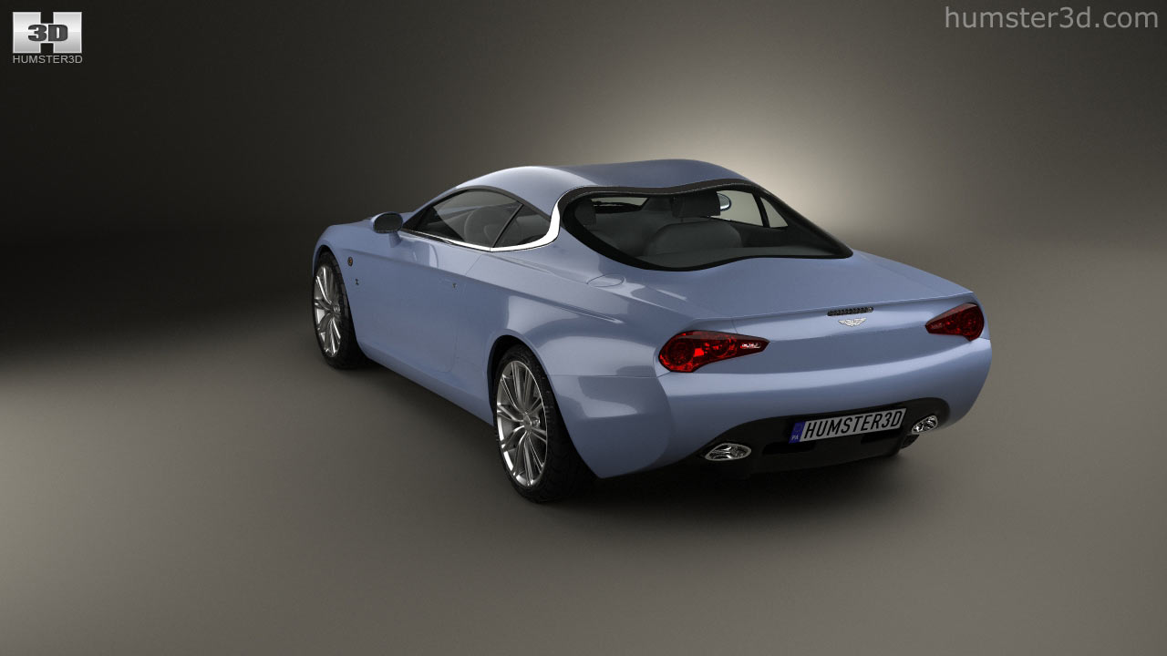 360 view of Aston Martin DB9 Coupe Zagato Centennial 2016 3D model ...