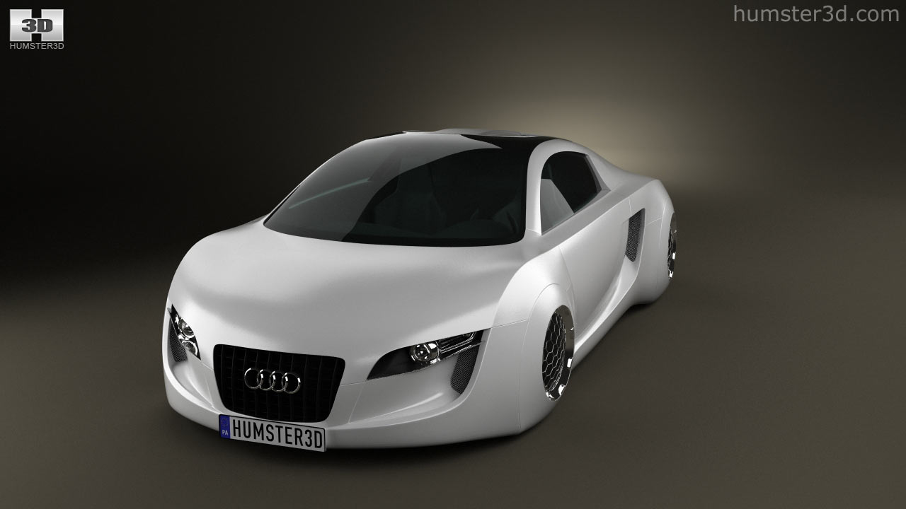 360 view of Audi RSQ 2004 3D model - 3DModels store