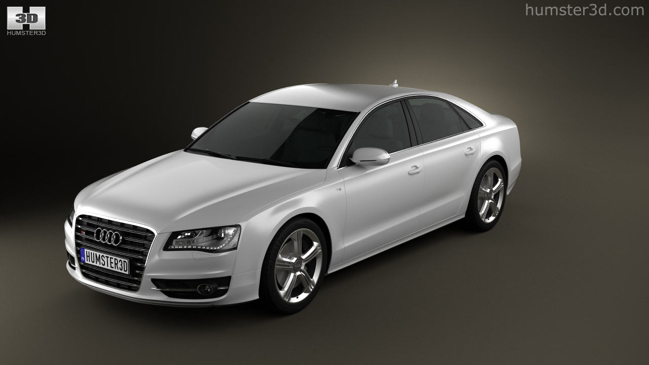 360 view of Audi S8 2016 3D model - 3DModels store