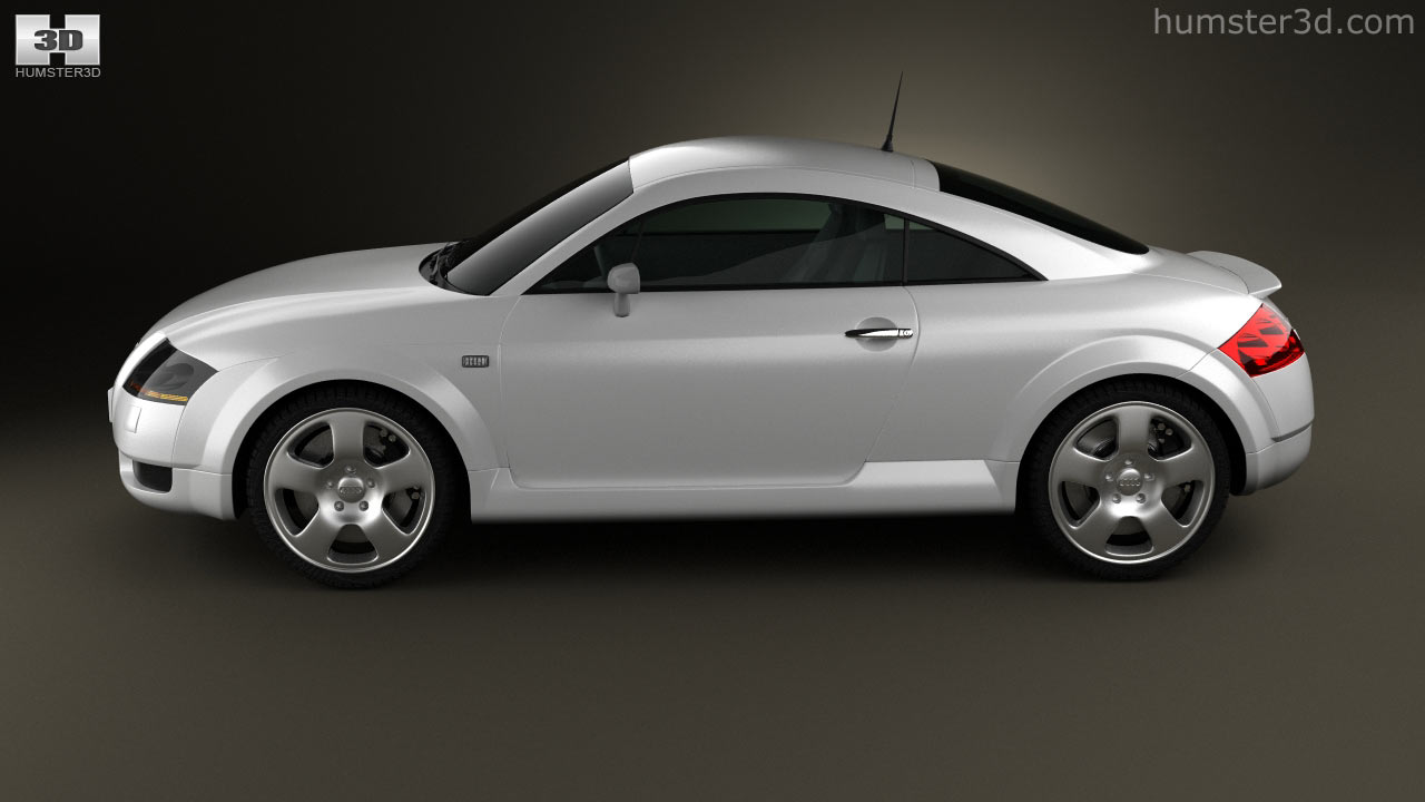 360 view of Audi TT Coupe (8N) 2006 3D model - 3DModels store