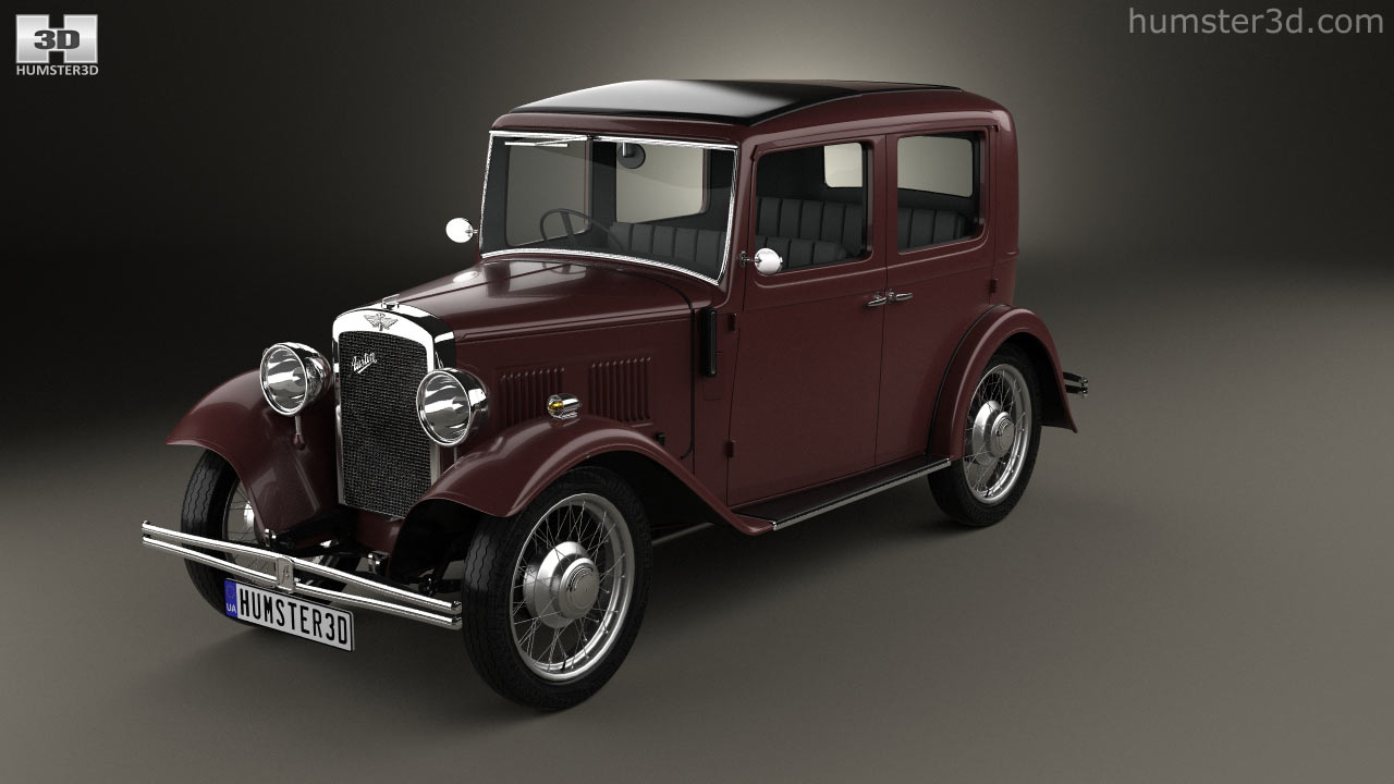 360 view of Austin 10/4 1932 3D model - 3DModels store