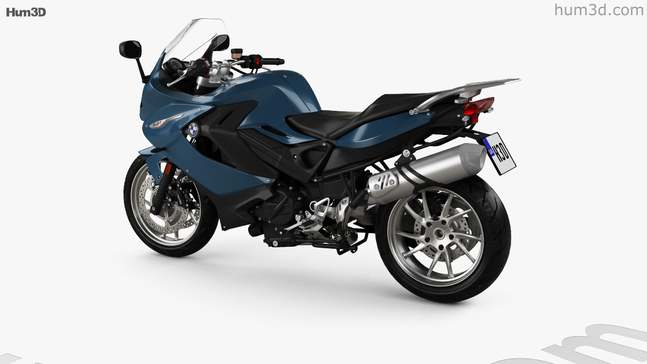 360 view of BMW F800GT 2018 3D model - 3DModels store