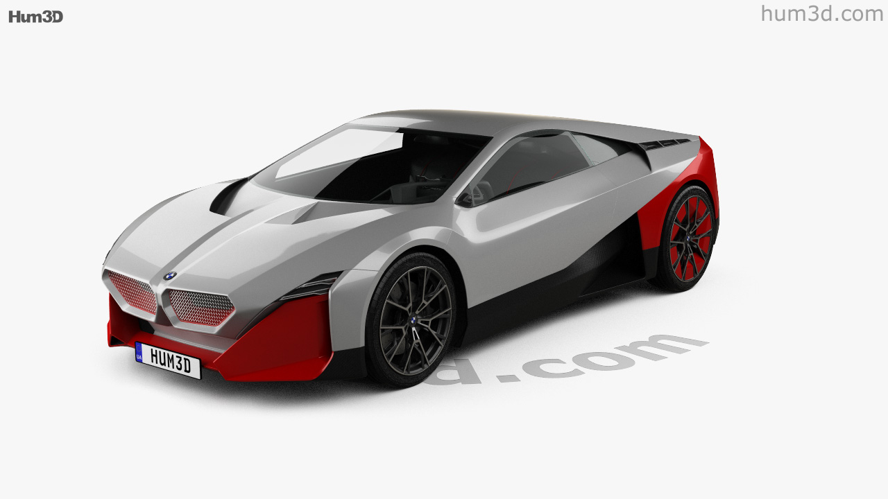 360 view of BMW Vision M Next 2020 3D model - 3DModels store