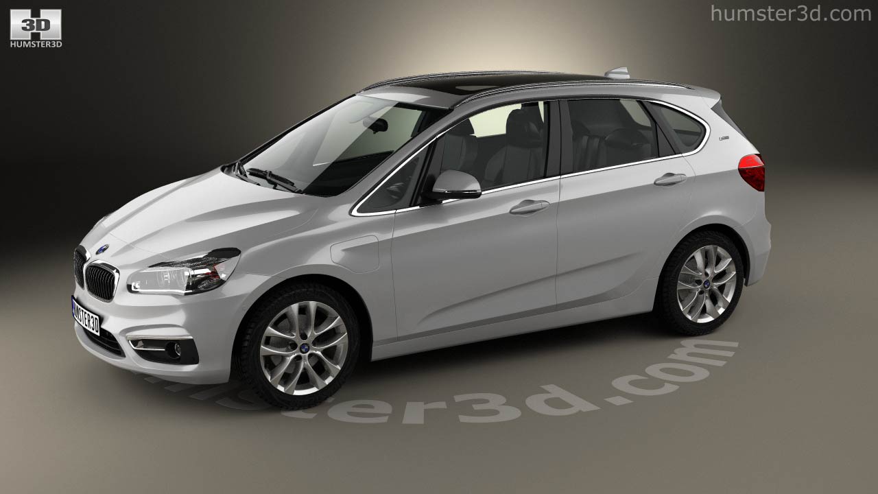360 view of BMW 2 Series (F45) Active Tourer Electrical 2019 3D model ...