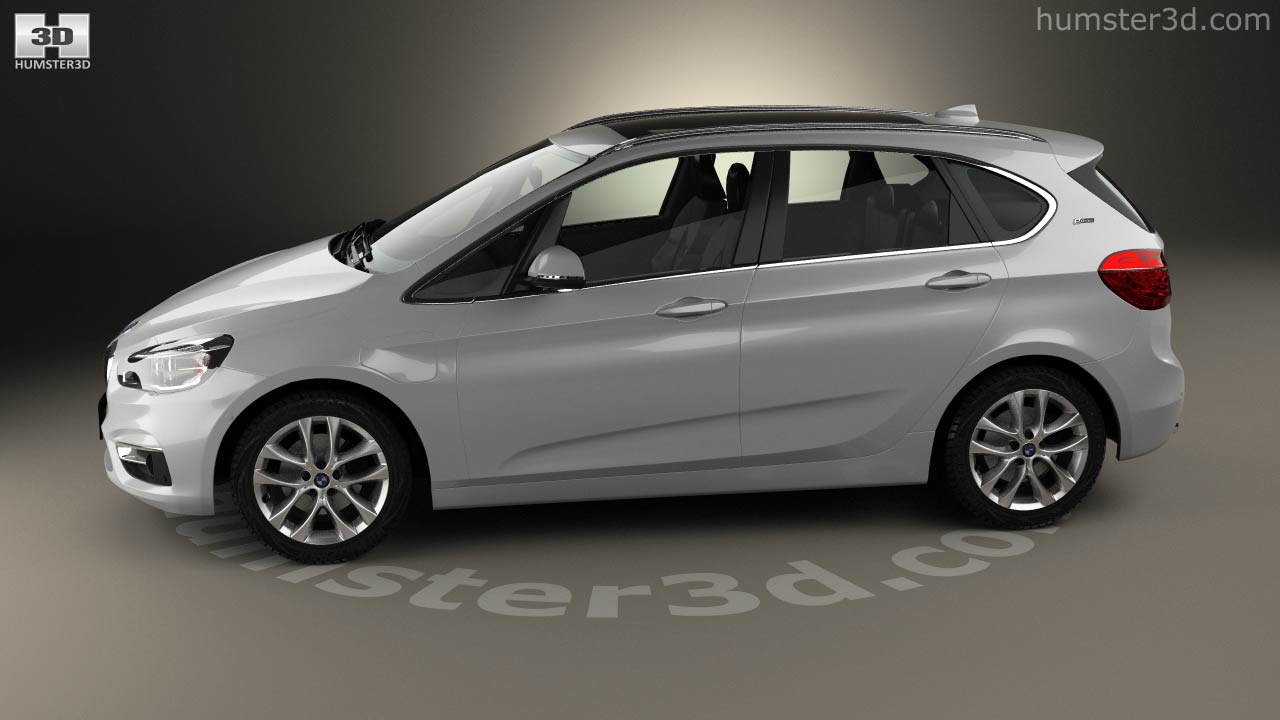 360 view of BMW 2 Series (F45) Active Tourer Electrical 2019 3D model ...