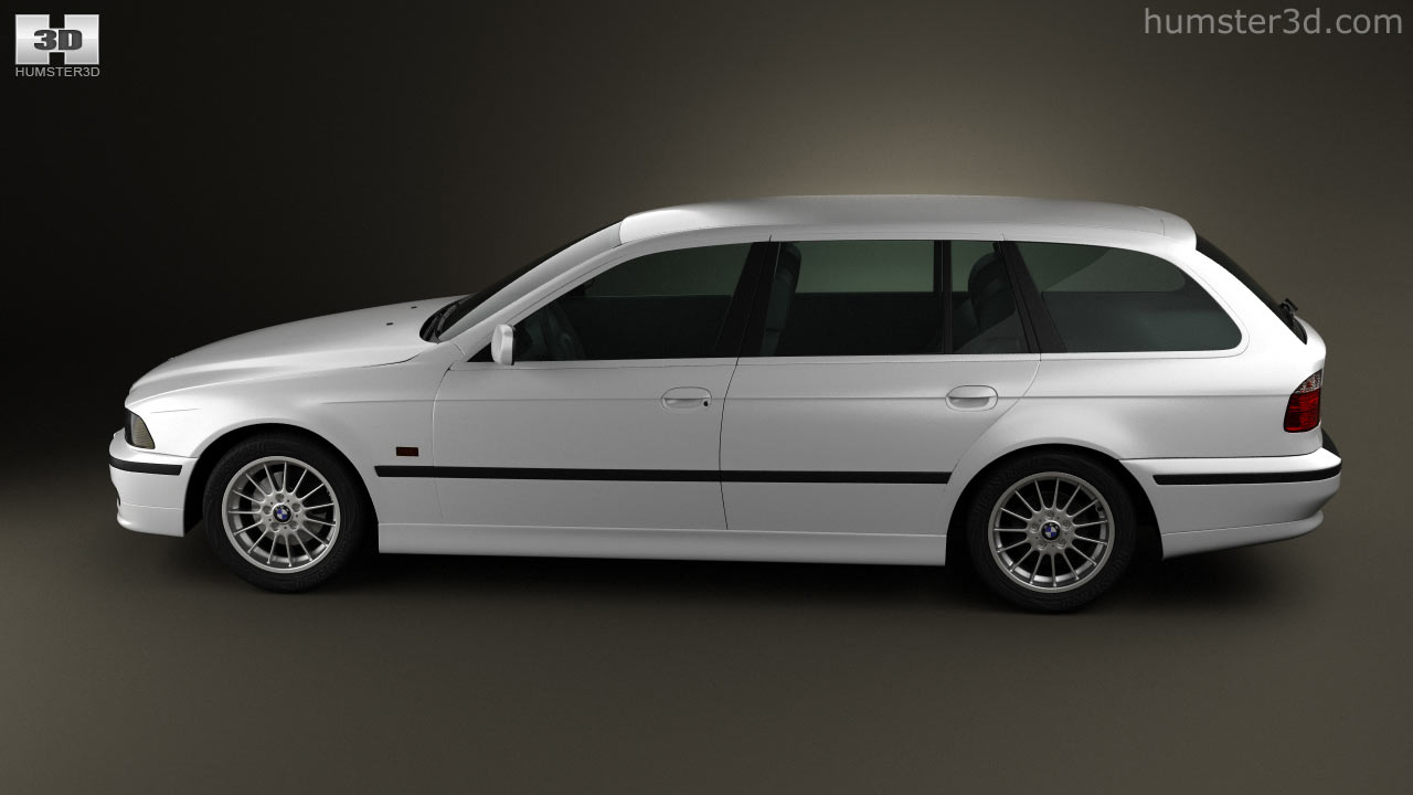 360 view of BMW 5 Series E39 Touring (1995-2003) 3D model - 3DModels store