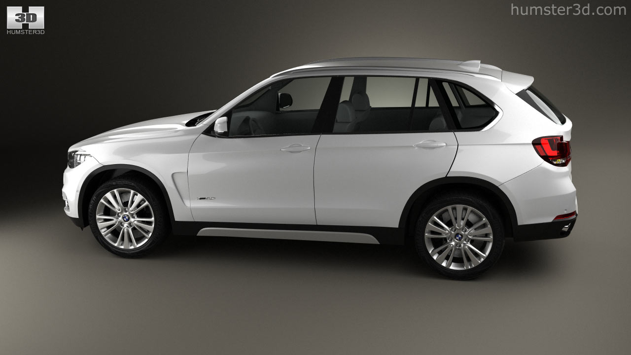 360 view of BMW X5 (F15) 2017 3D model - 3DModels store